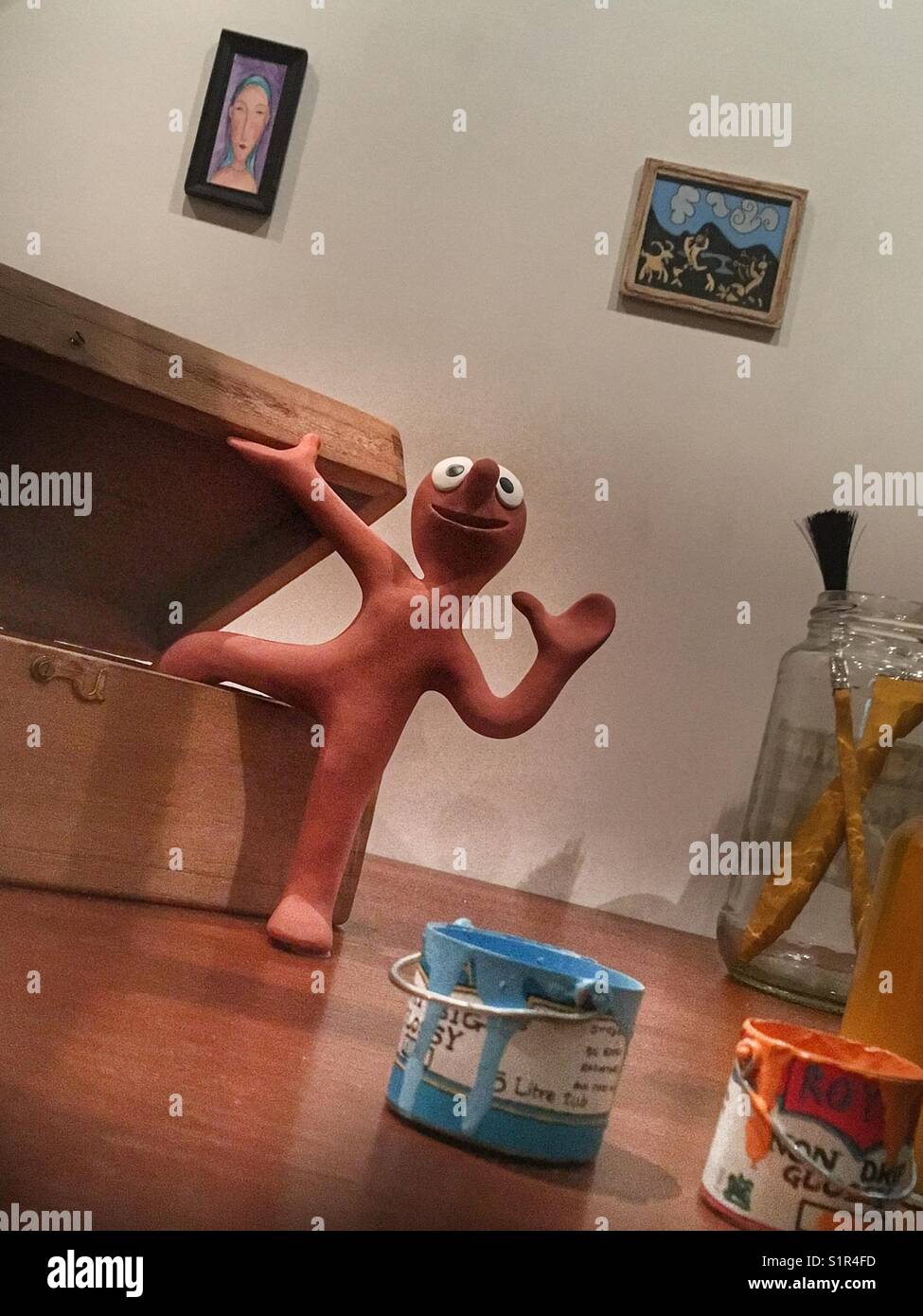 Clay stop motion comedy hi-res stock photography and images - Alamy