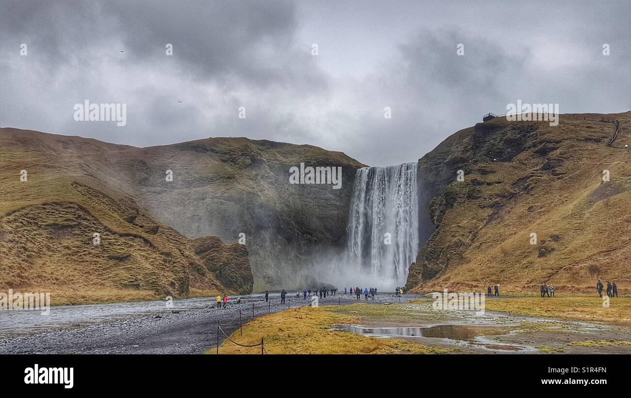 Mighty waterfall hi-res stock photography and images - Alamy