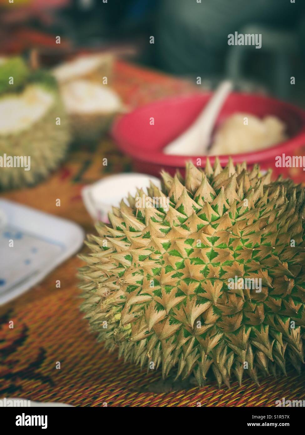 Malaysia durian hi-res stock photography and images - Alamy