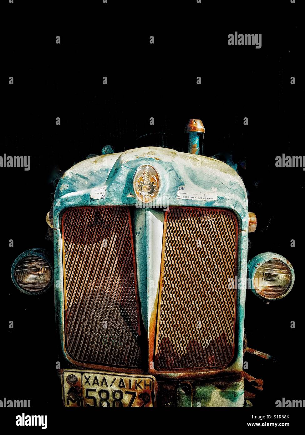 Vintage Ford Tractor Front View High Resolution Stock Photography and ...