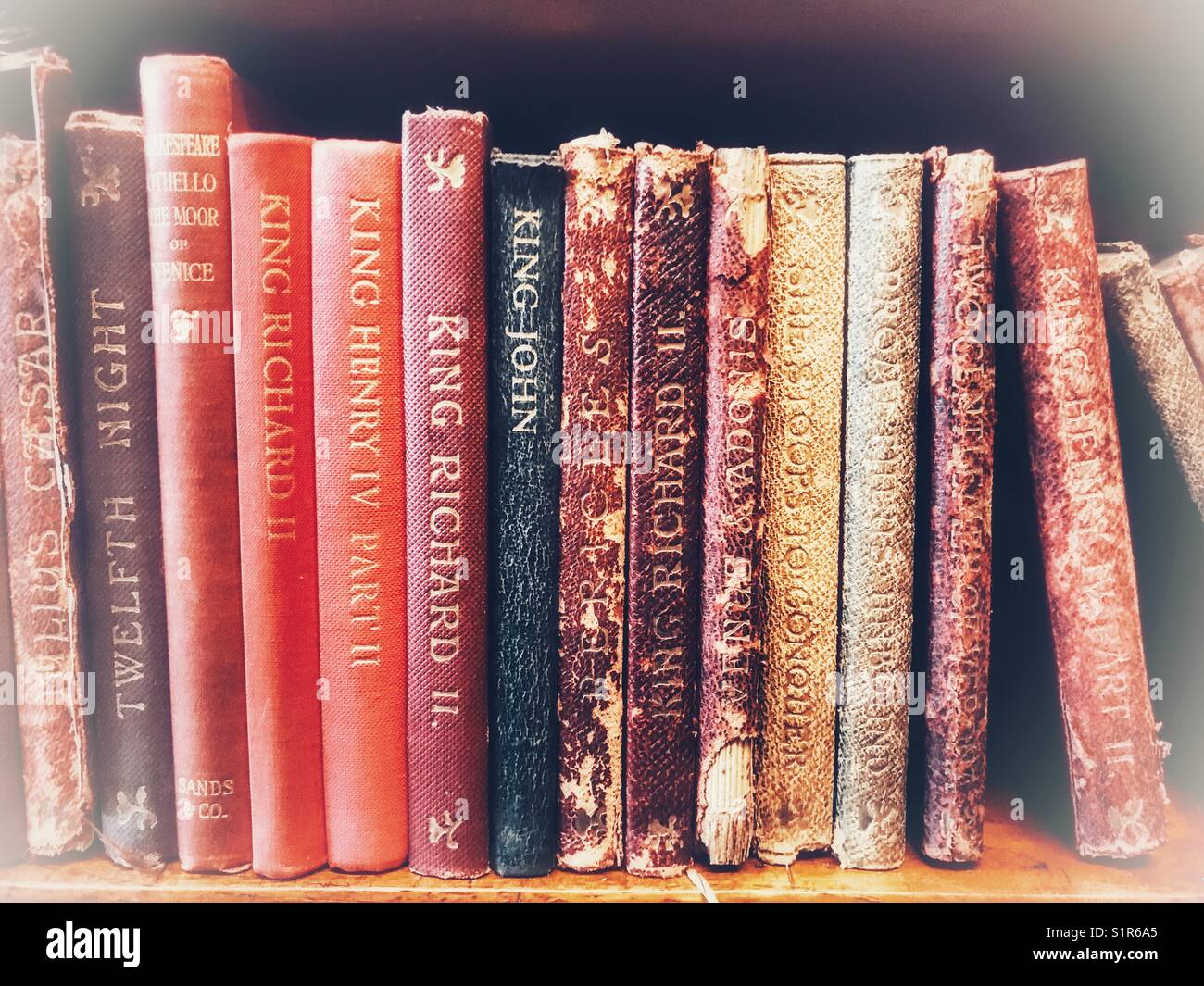 Second-hand books, English bookstore, Sherborne, Dorset, England Stock ...
