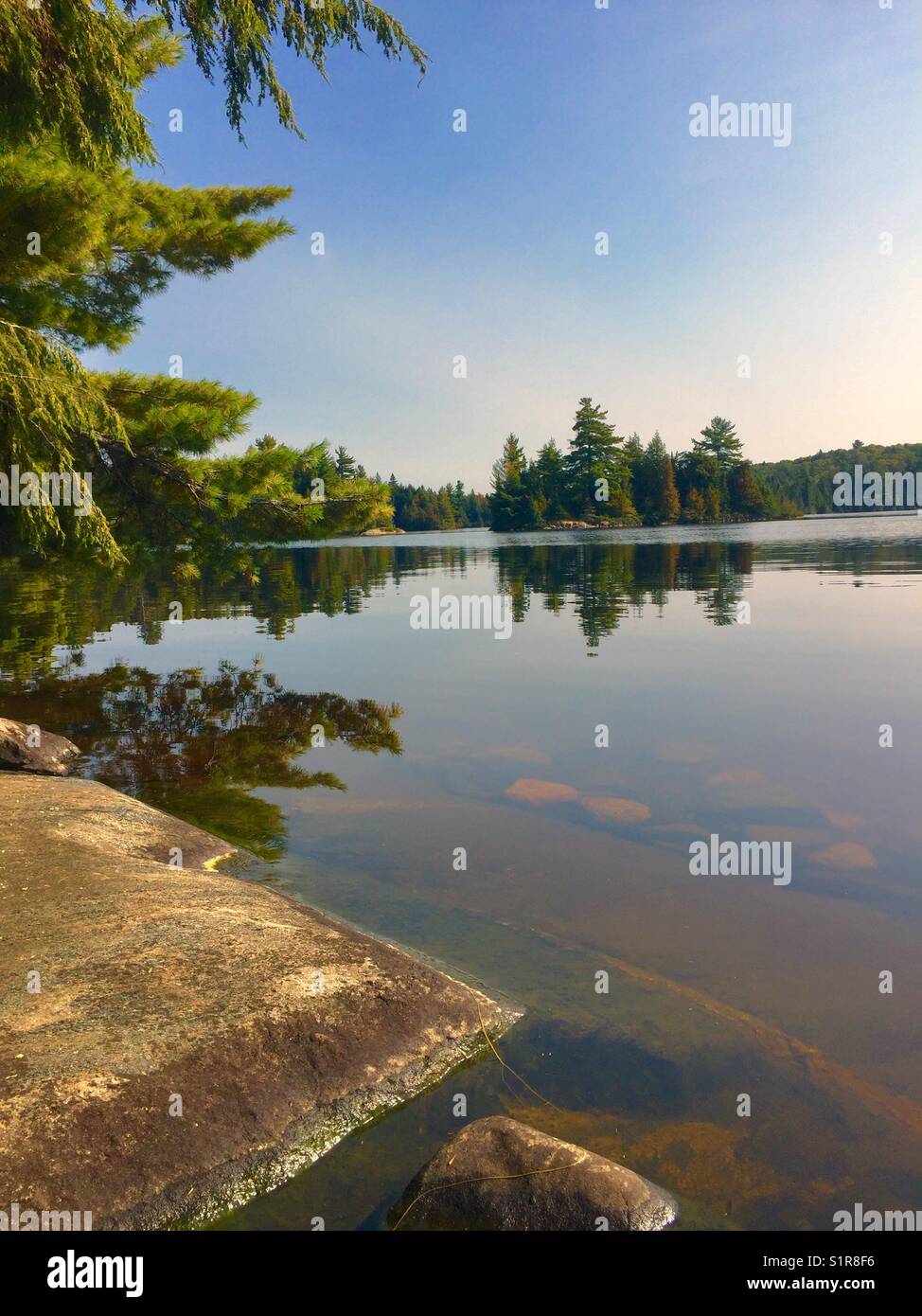 Lake portrait hi-res stock photography and images - Alamy