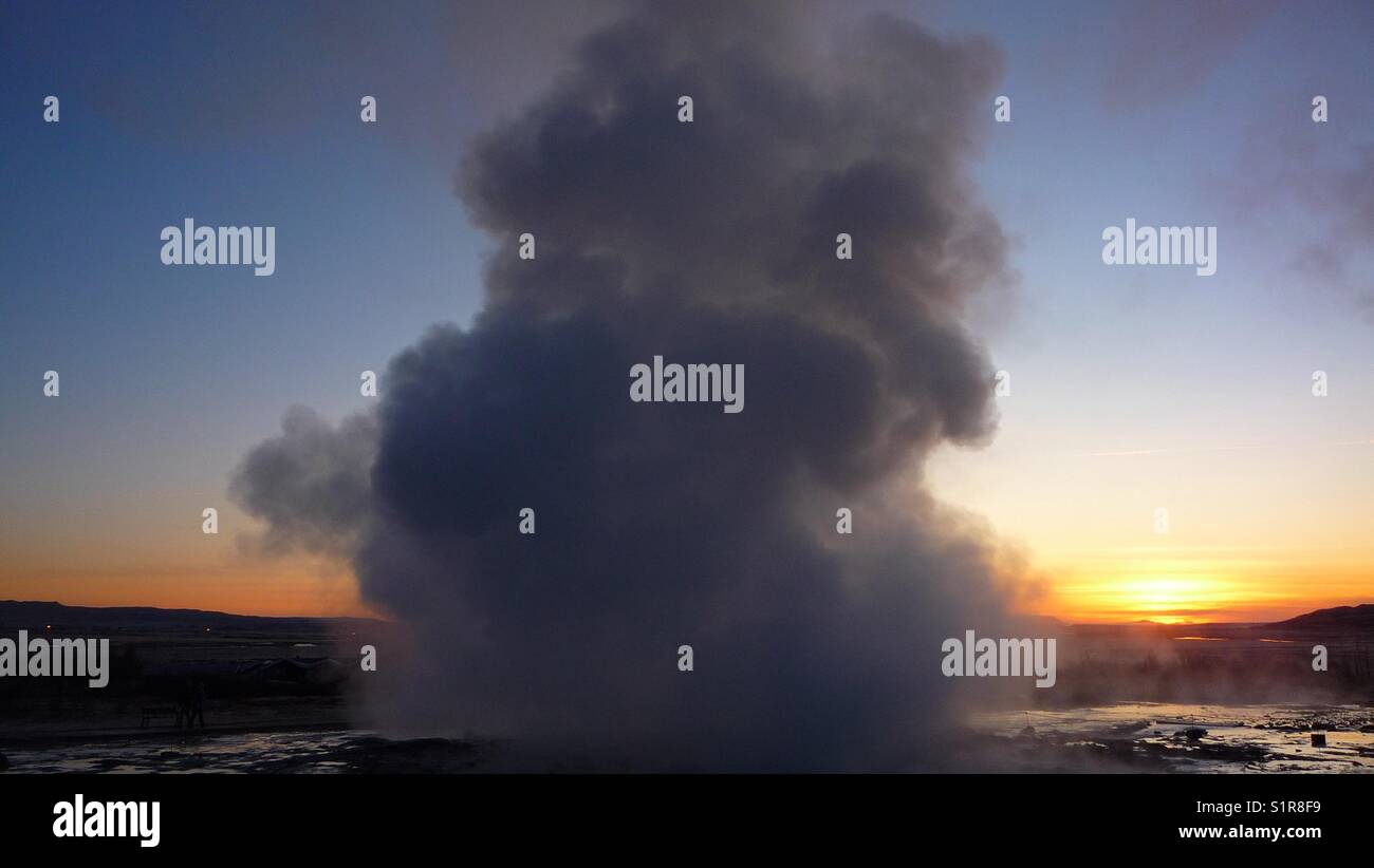 Cold water geyser hi-res stock photography and images - Alamy