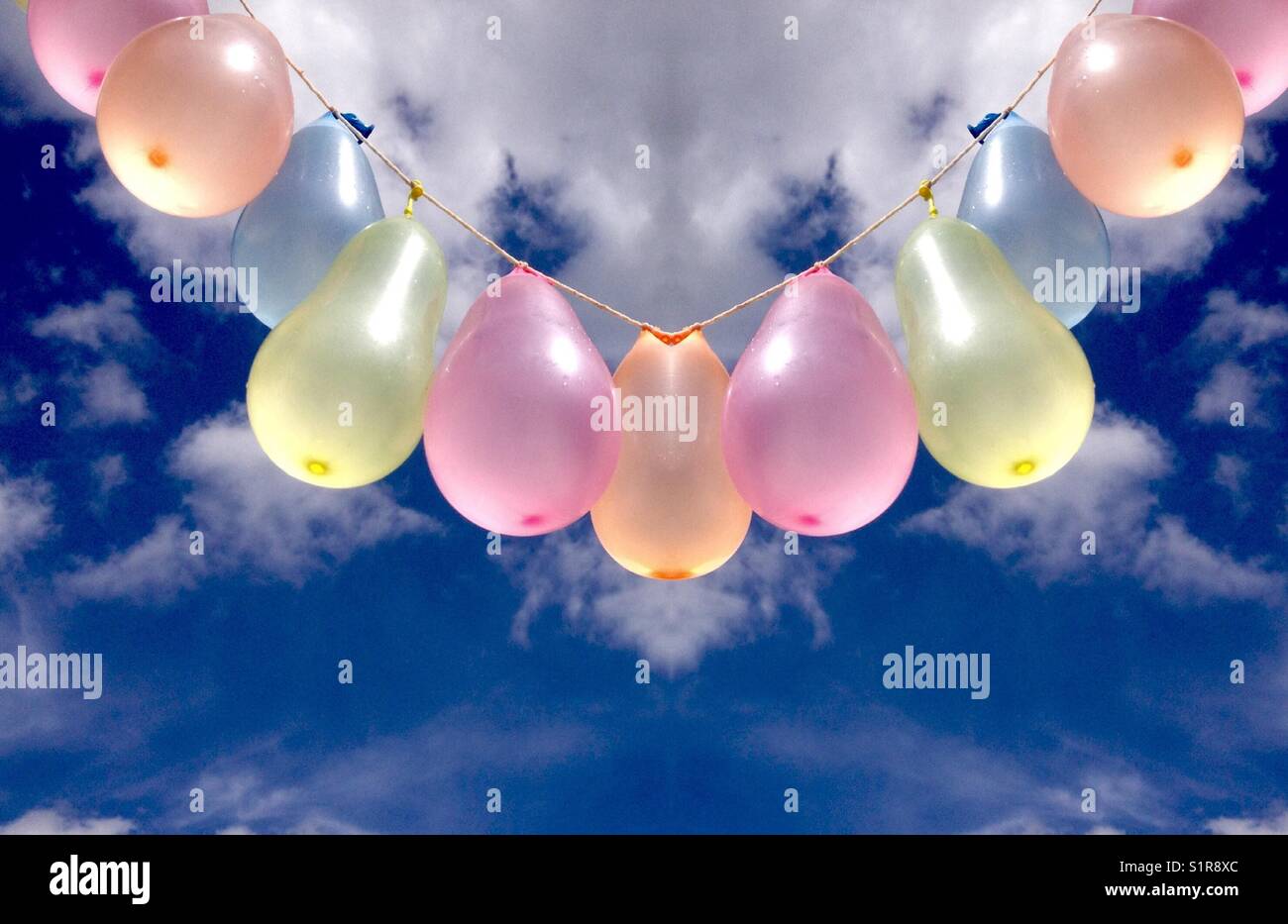 Birthday party balloons hi-res stock photography and images - Alamy