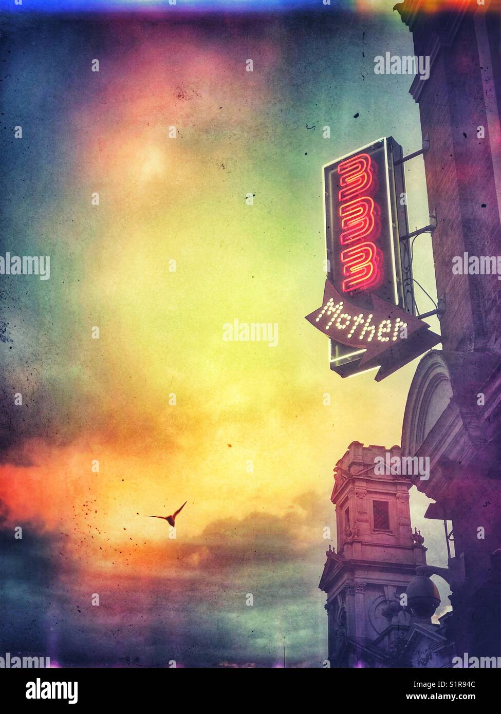 The 333 Mother Club sign in Shoreditch/Hoxton, London Stock Photo - Alamy