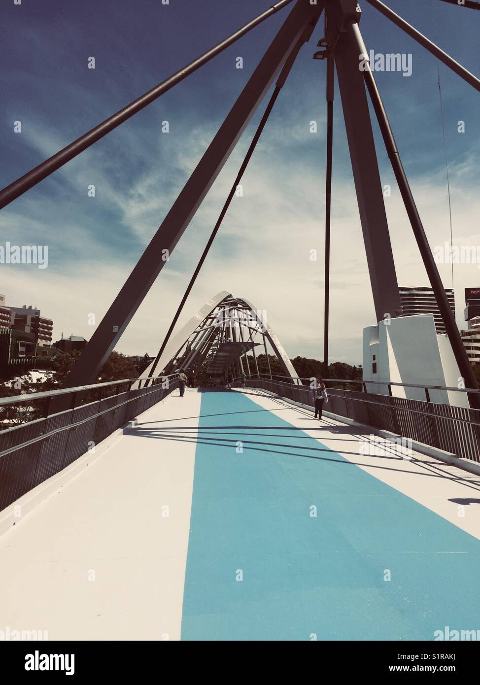 Goodwill bridge Brisbane Stock Photo - Alamy