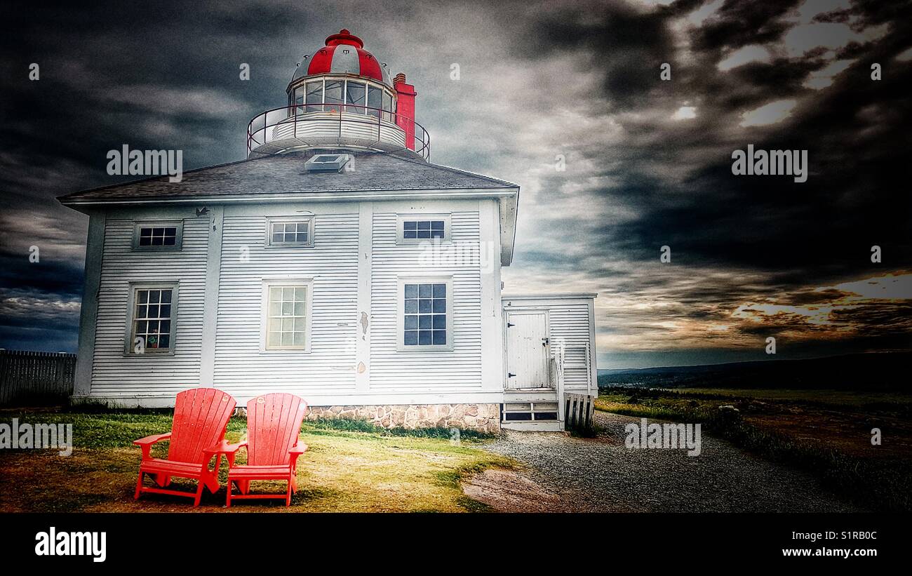 Original Cape spear lighthouse (opened in 1836), Avalon Peninsula ...