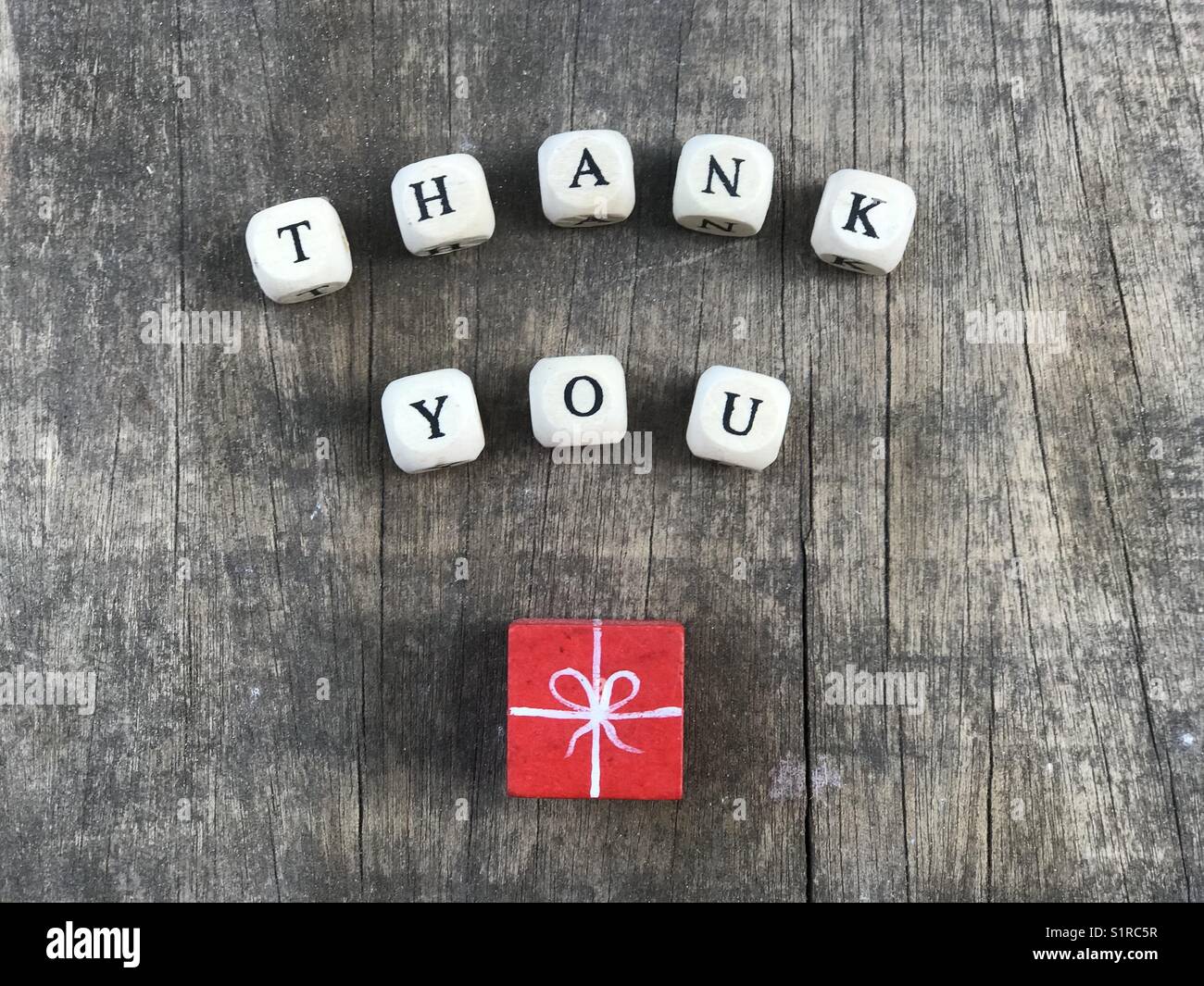 Thank you for the present Stock Photo - Alamy