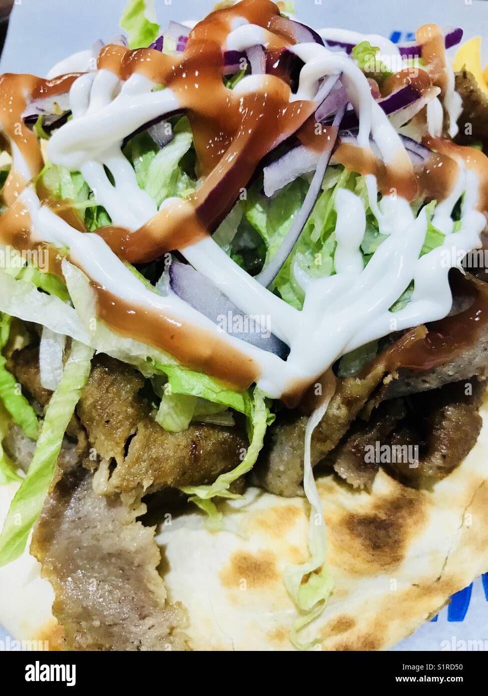 Lamb naan bread kebab hi-res stock photography and images - Alamy