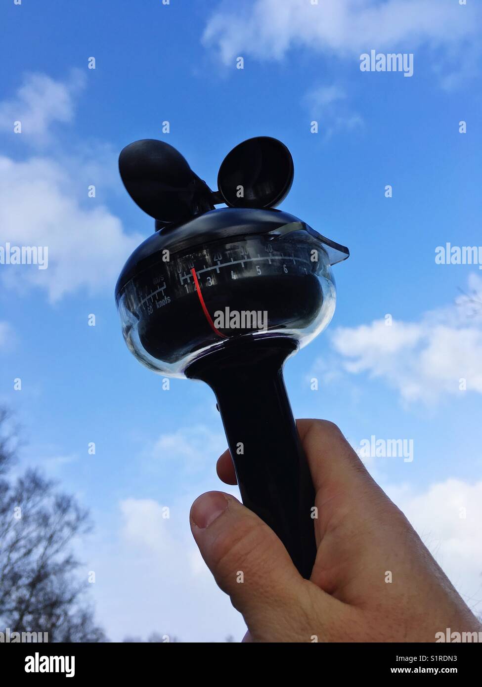 Hand anemometer hi-res stock photography and images - Alamy