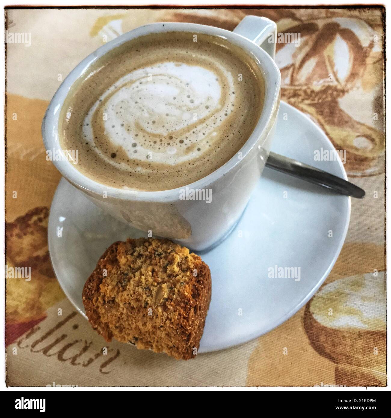 Coffee and rusk Stock Photo - Alamy