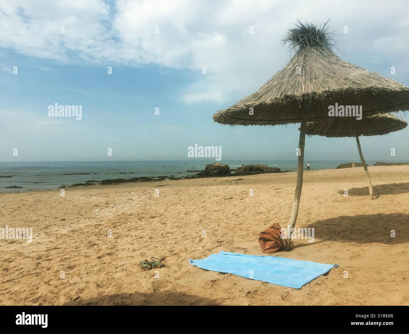 Asilah Beach, Morocco Stock Photo - Alamy