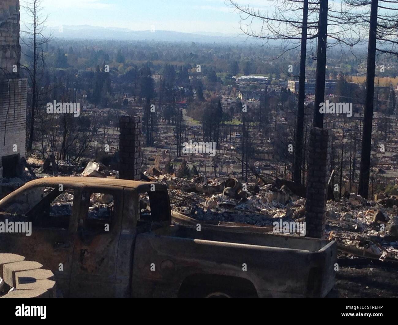 Tubbs Fire High Resolution Stock Photography and Images - Alamy