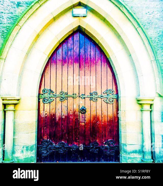 Mystical doorway hi-res stock photography and images - Alamy