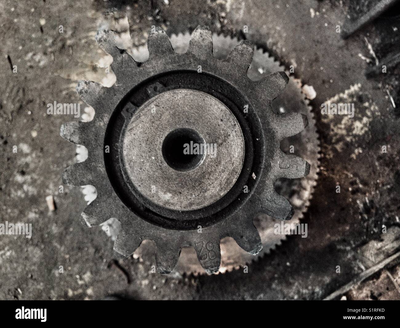 Gear icon vector machine wheel hi-res stock photography and images - Alamy