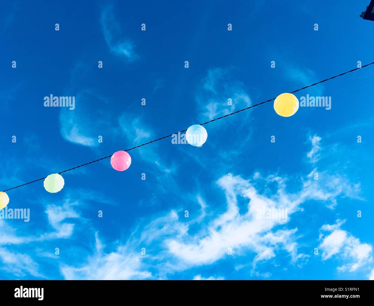 colourful street lights Stock Photo - Alamy