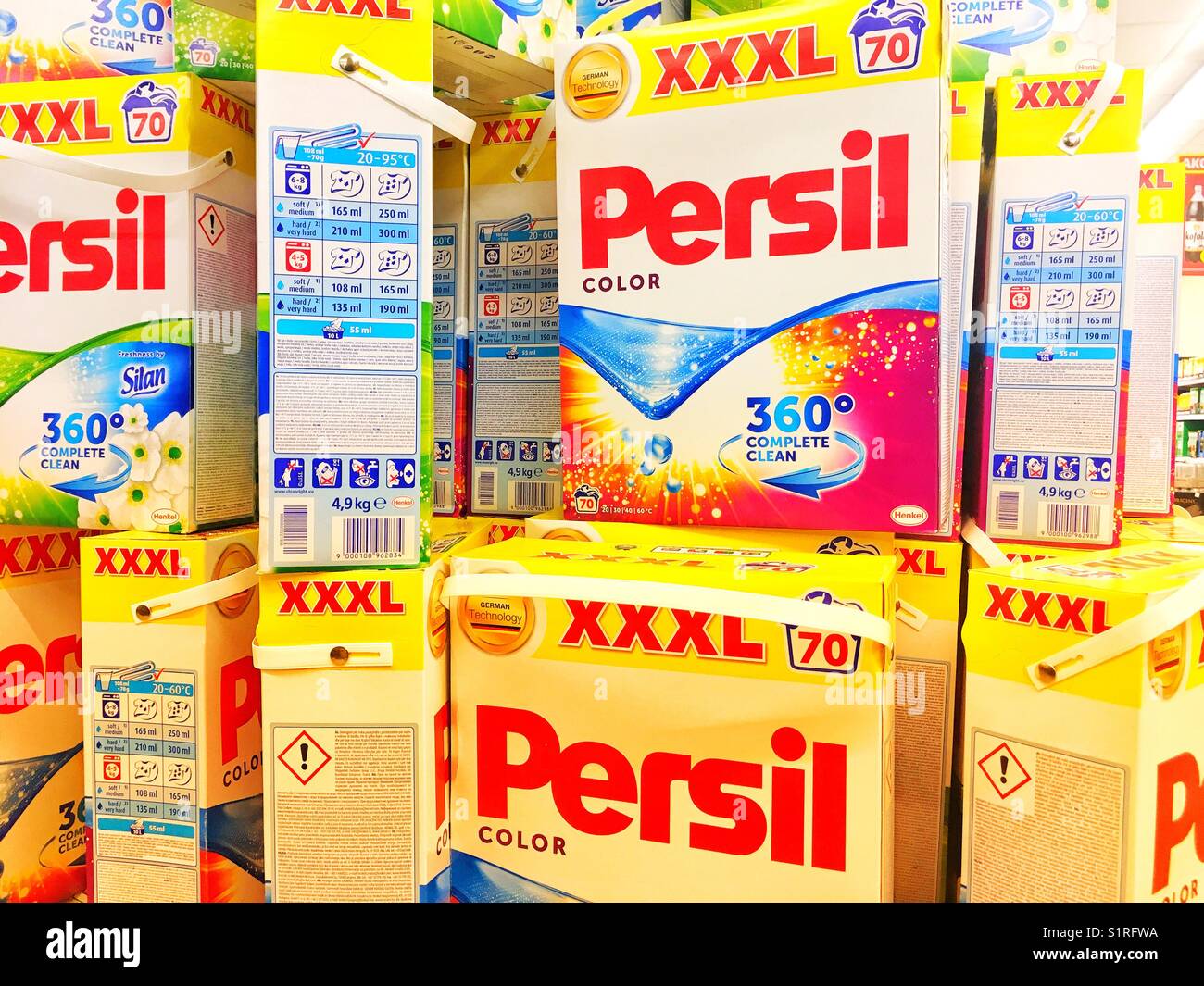 Washing powders hi-res stock photography and images - Alamy
