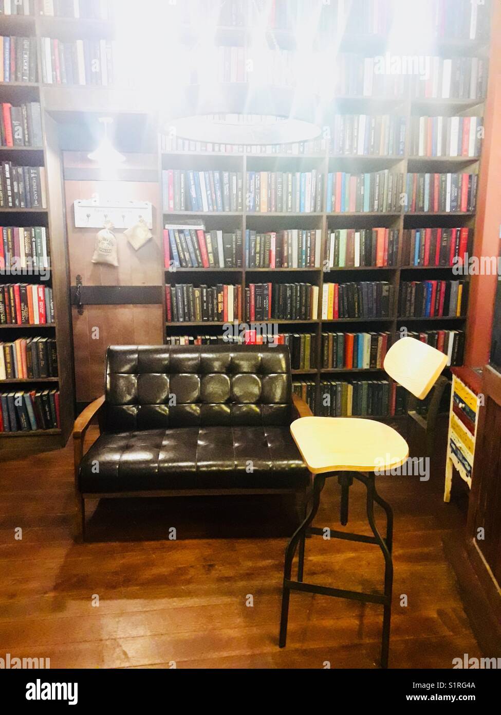 Cozy Library Bedroom