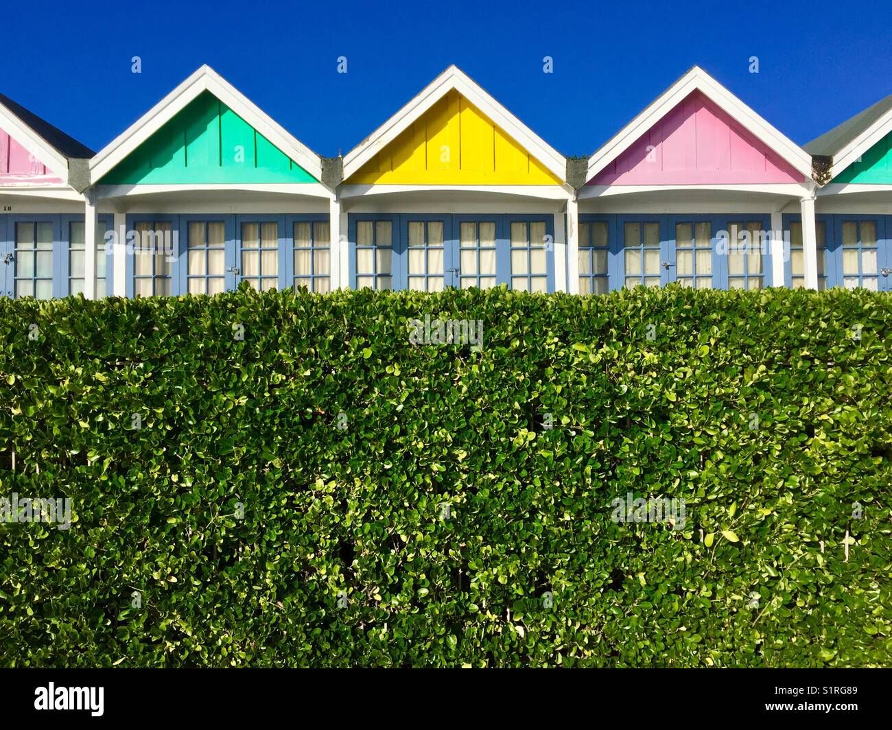 Seaside hedge hi-res stock photography and images - Alamy