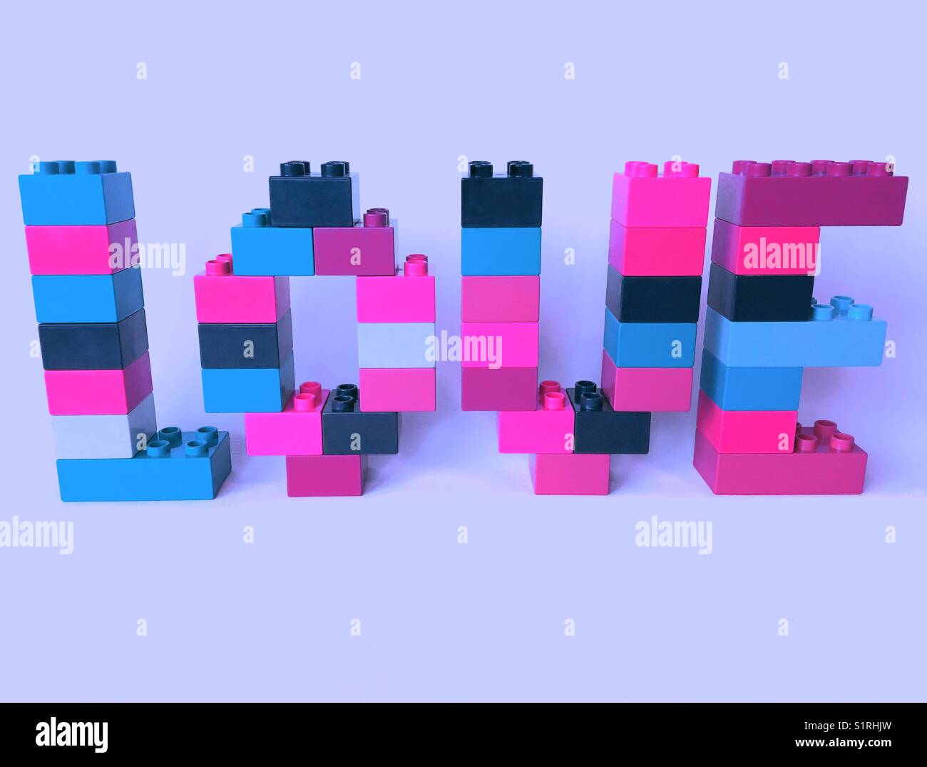 Block by block written in lego hi-res stock photography and images - Alamy