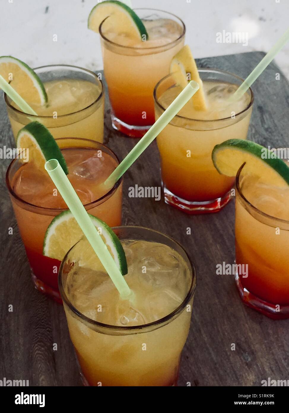 Colorful cocktails hi-res stock photography and images - Alamy