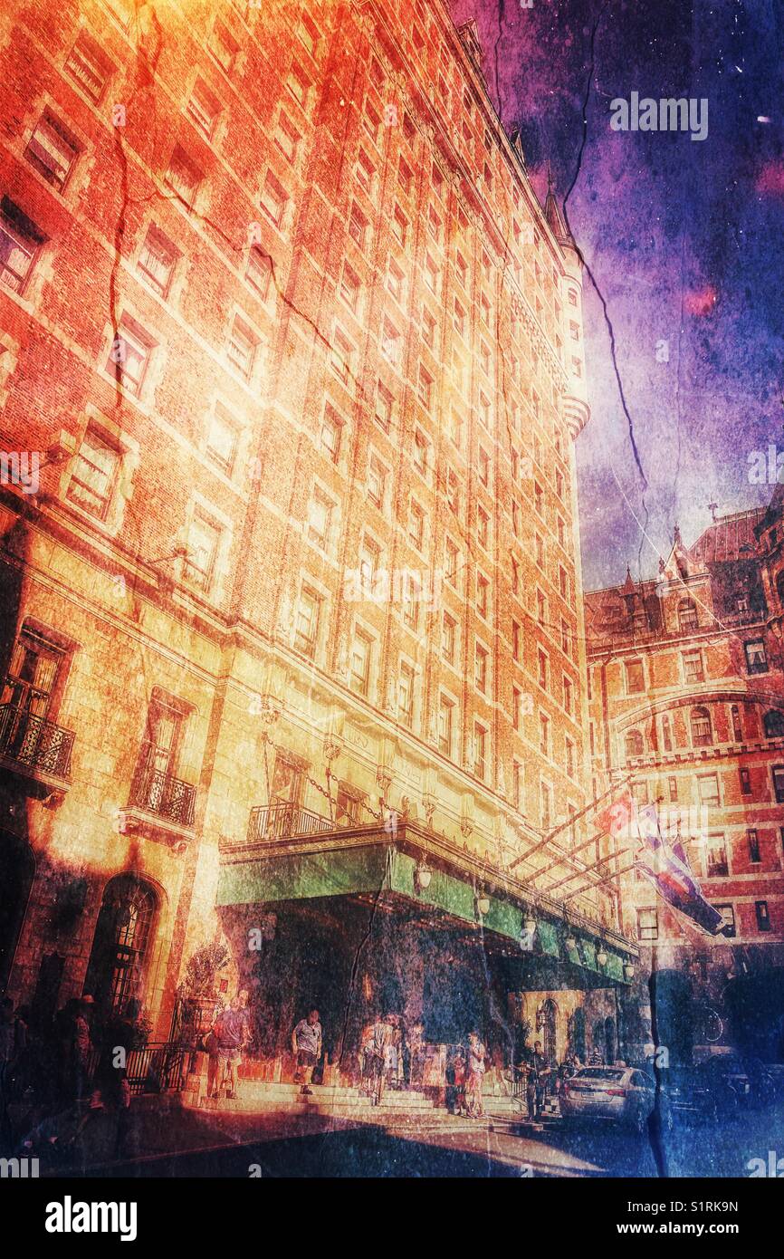 Chateau Frontenac designed by American architect Bruce Price (1893 ...