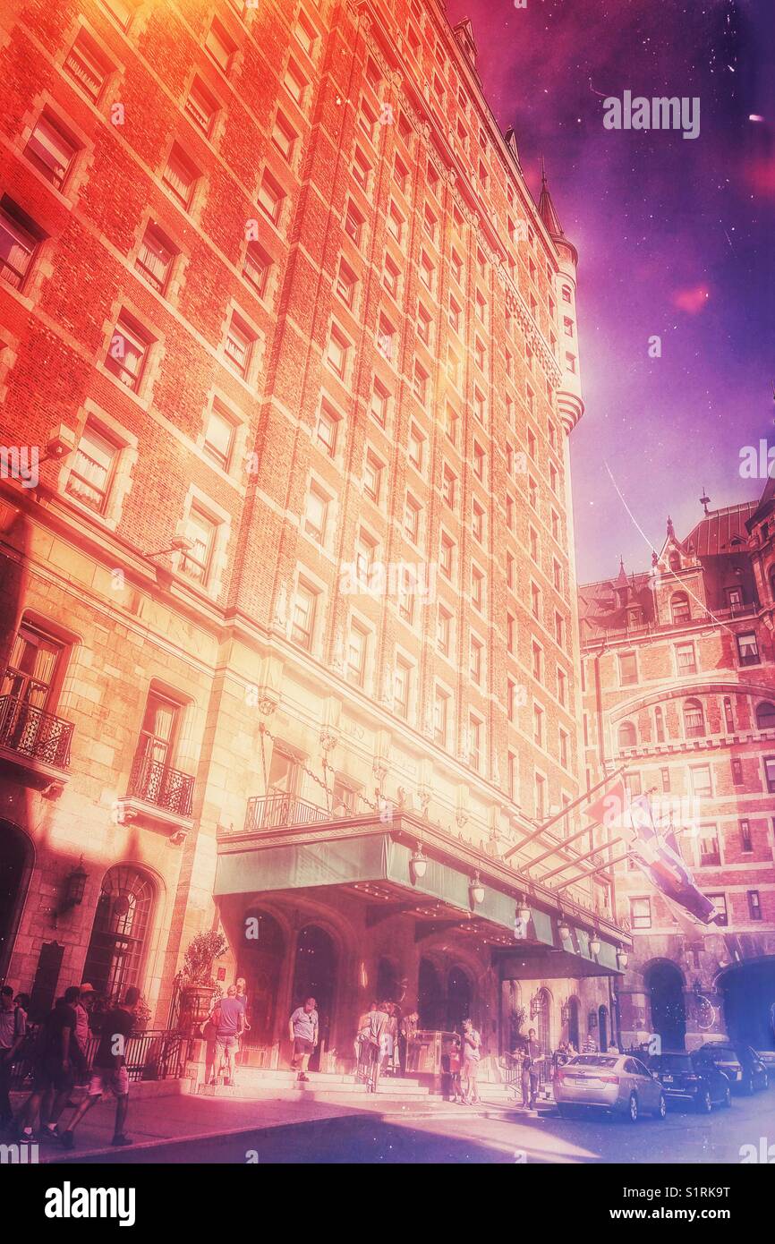 Chateau Frontenac designed by American architect Bruce Price (1893 ...