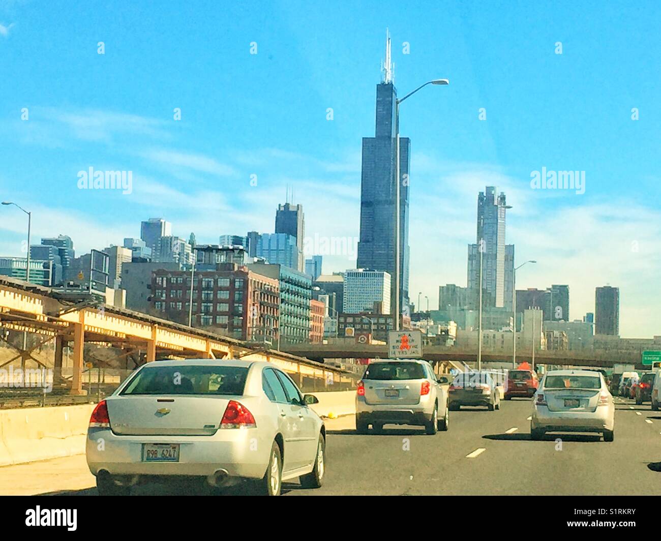 Chicago traffic hi-res stock photography and images - Alamy