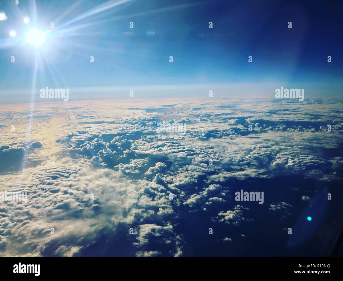 Up in the clouds on my way to unknown things Stock Photo - Alamy
