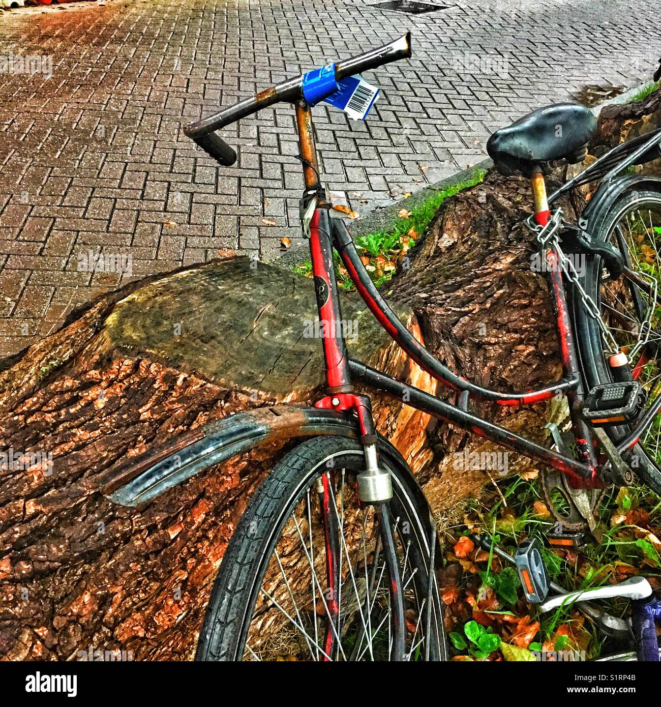 Who left me broken Stock Photo - Alamy