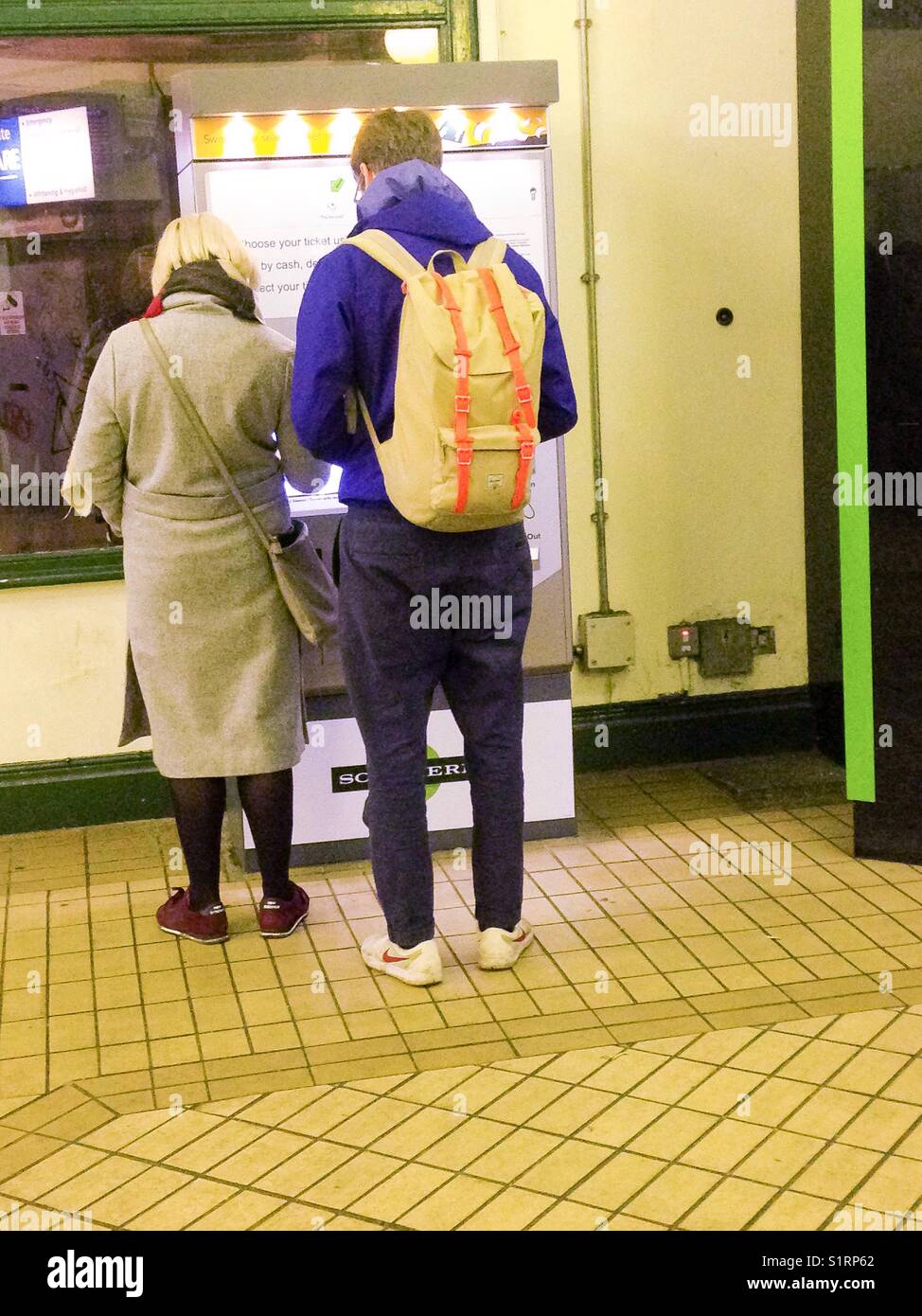 Ticket check machine hi-res stock photography and images - Alamy