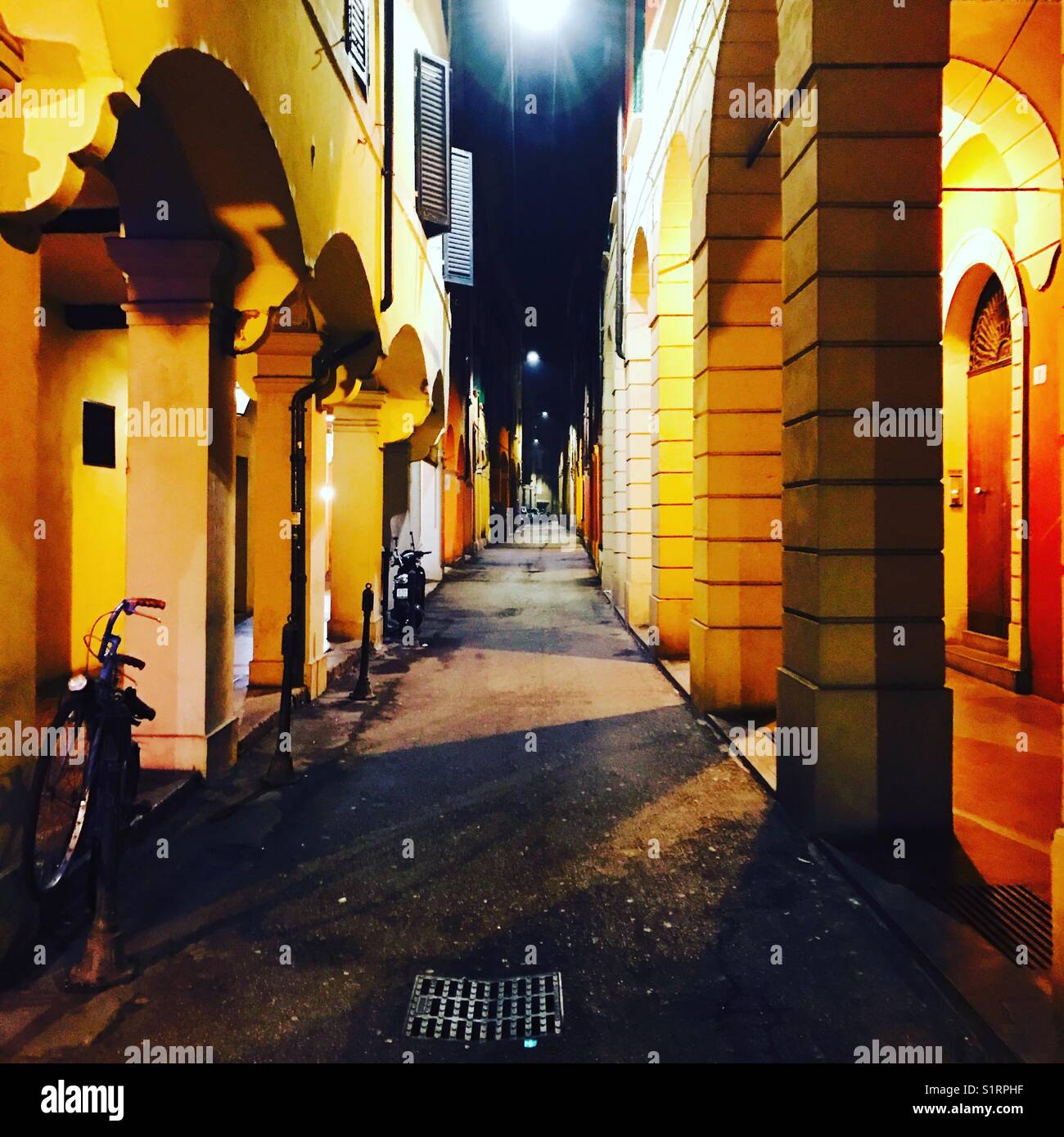 Street in Bologna Stock Photo - Alamy