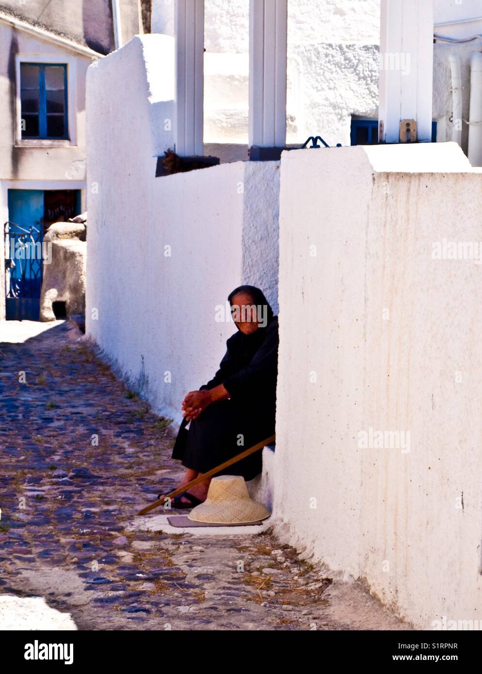 Elderly Greek Woman High Resolution Stock Photography and Images - Alamy