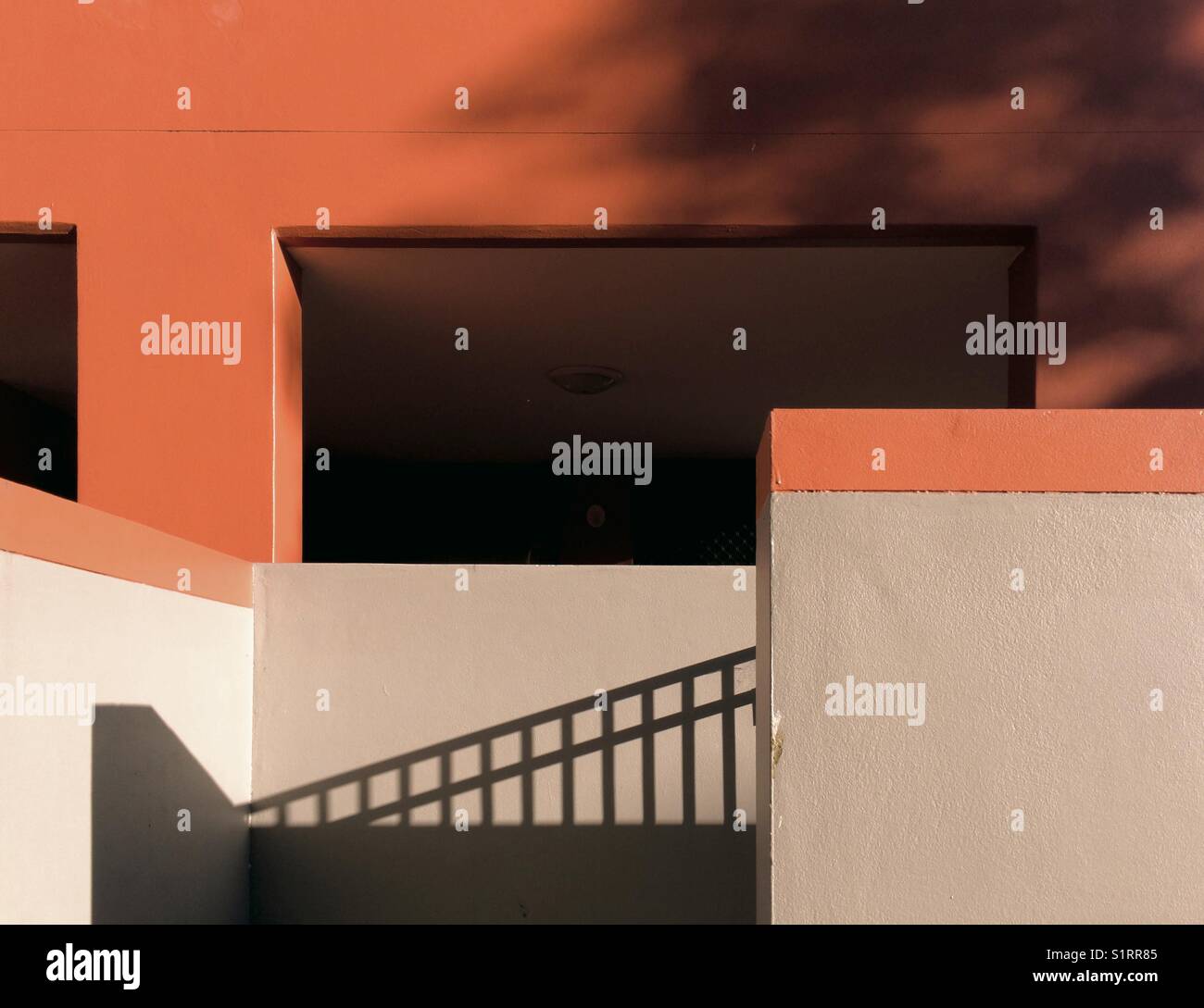 Apartment building geometric abstraction Stock Photo - Alamy