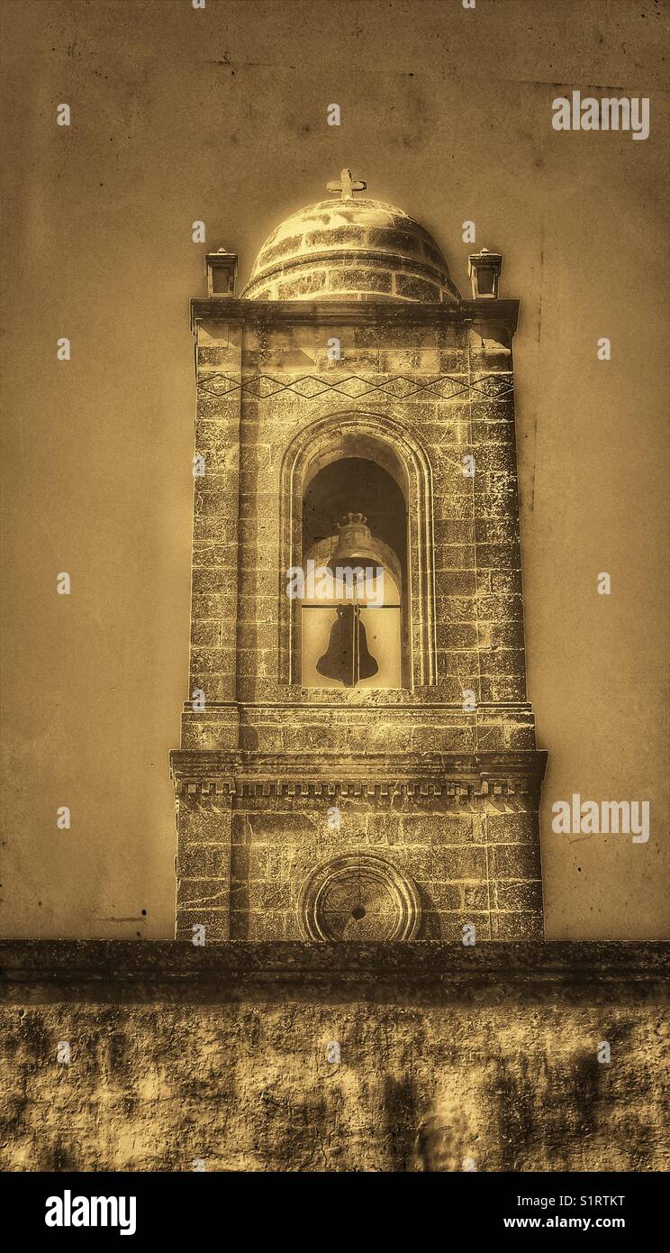 Clock Tower, Holy Trinity Monastery, Crete Stock Photo - Alamy