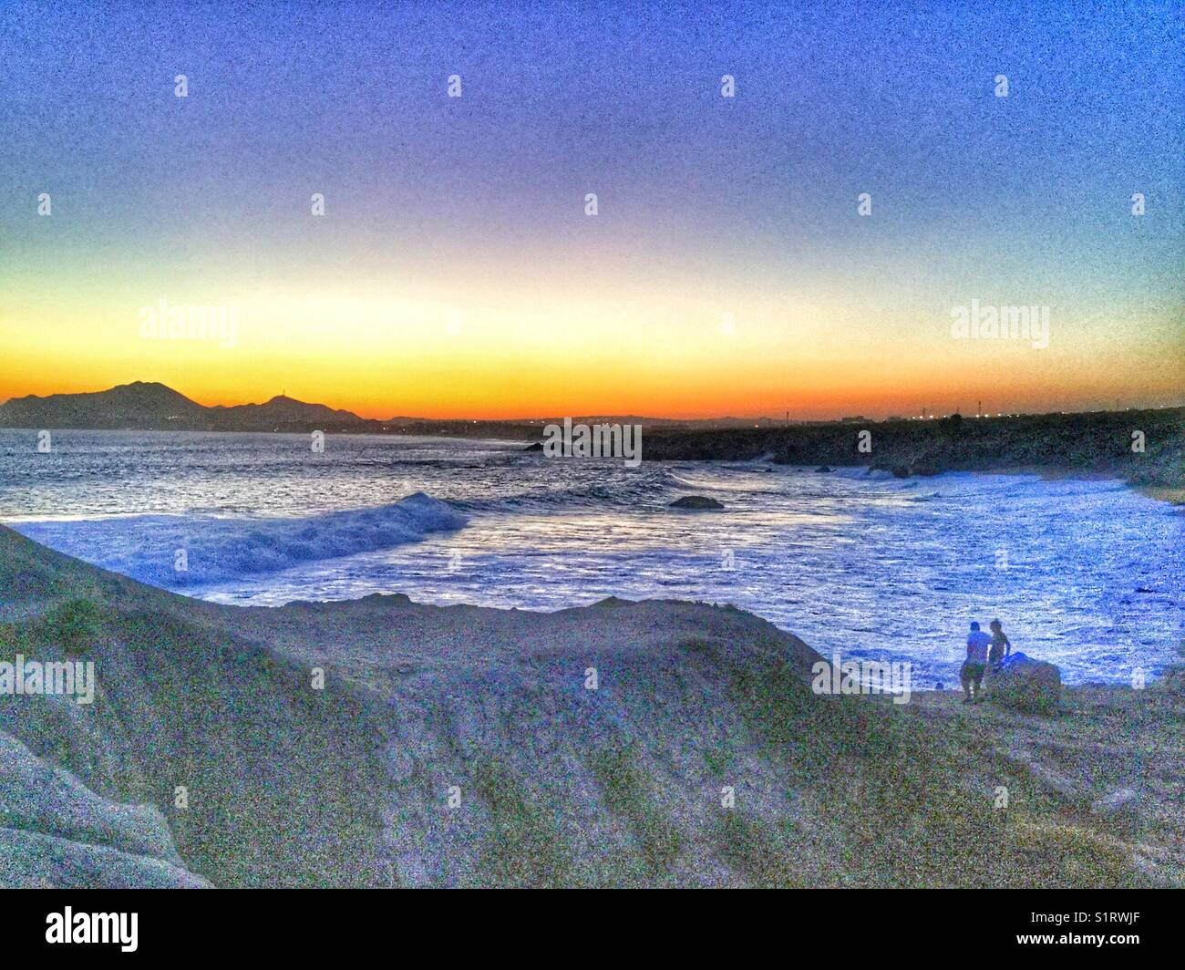 Sunset in Cabo San Lucas, Mexico Stock Photo - Alamy