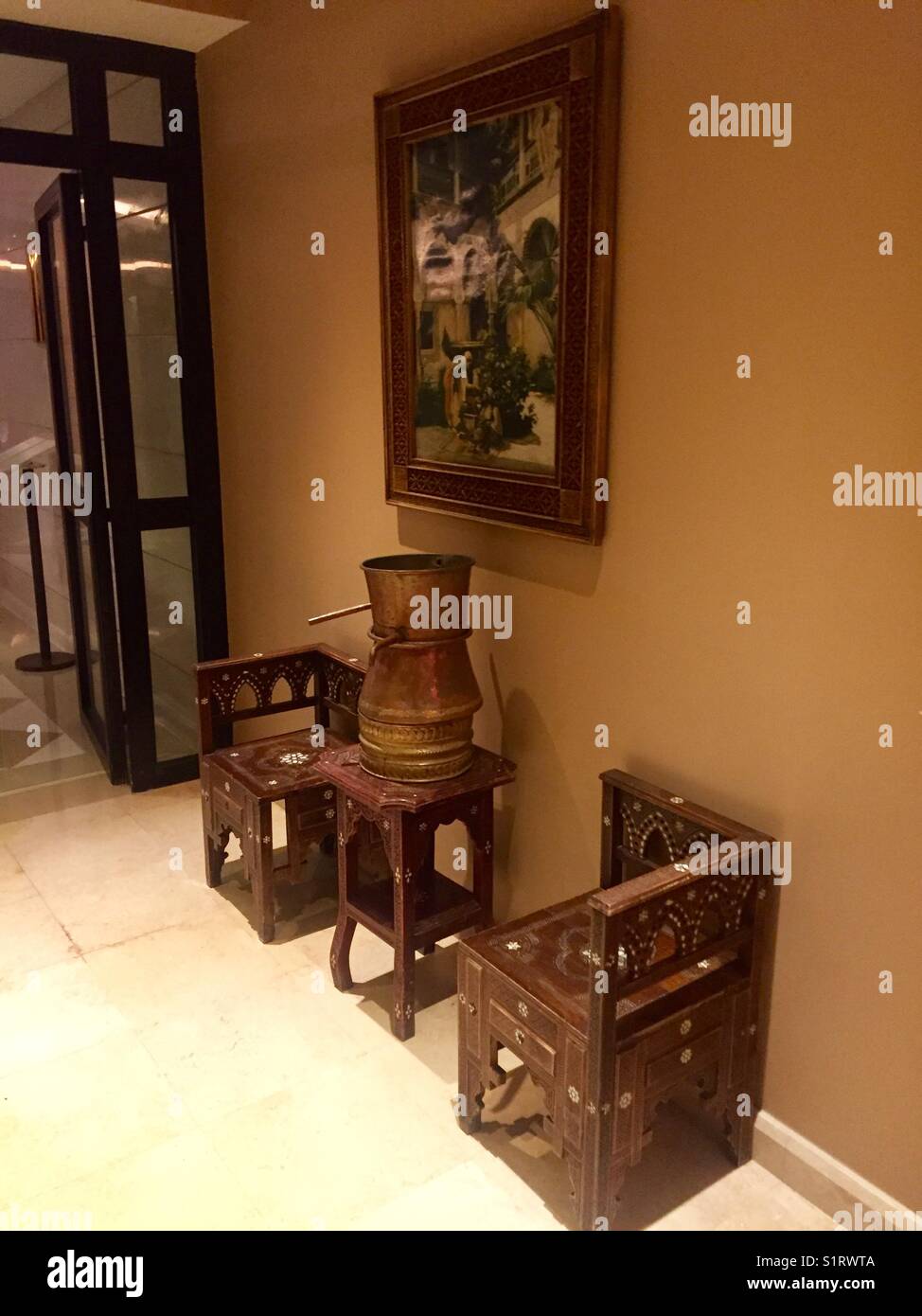 Arabic furniture hi-res stock photography and images - Alamy