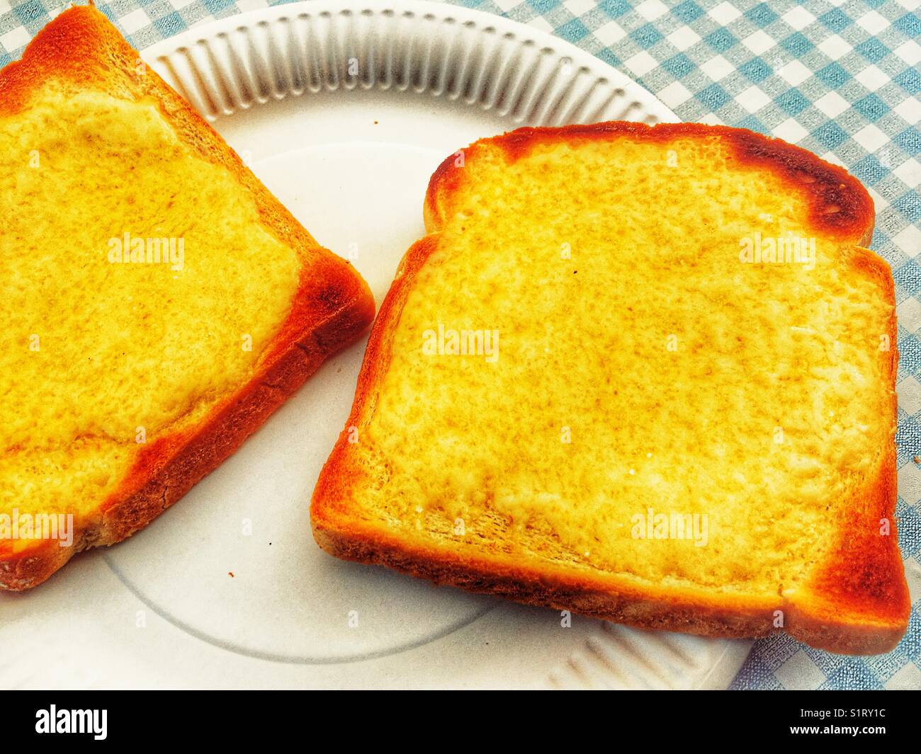 Cheese on toast Stock Photo - Alamy