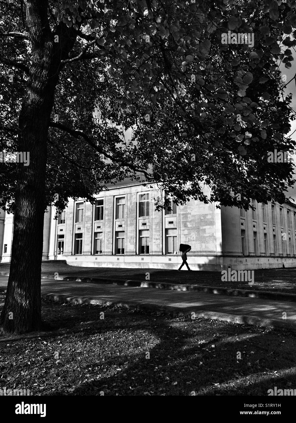 Passing walking Black and White Stock Photos & Images - Alamy