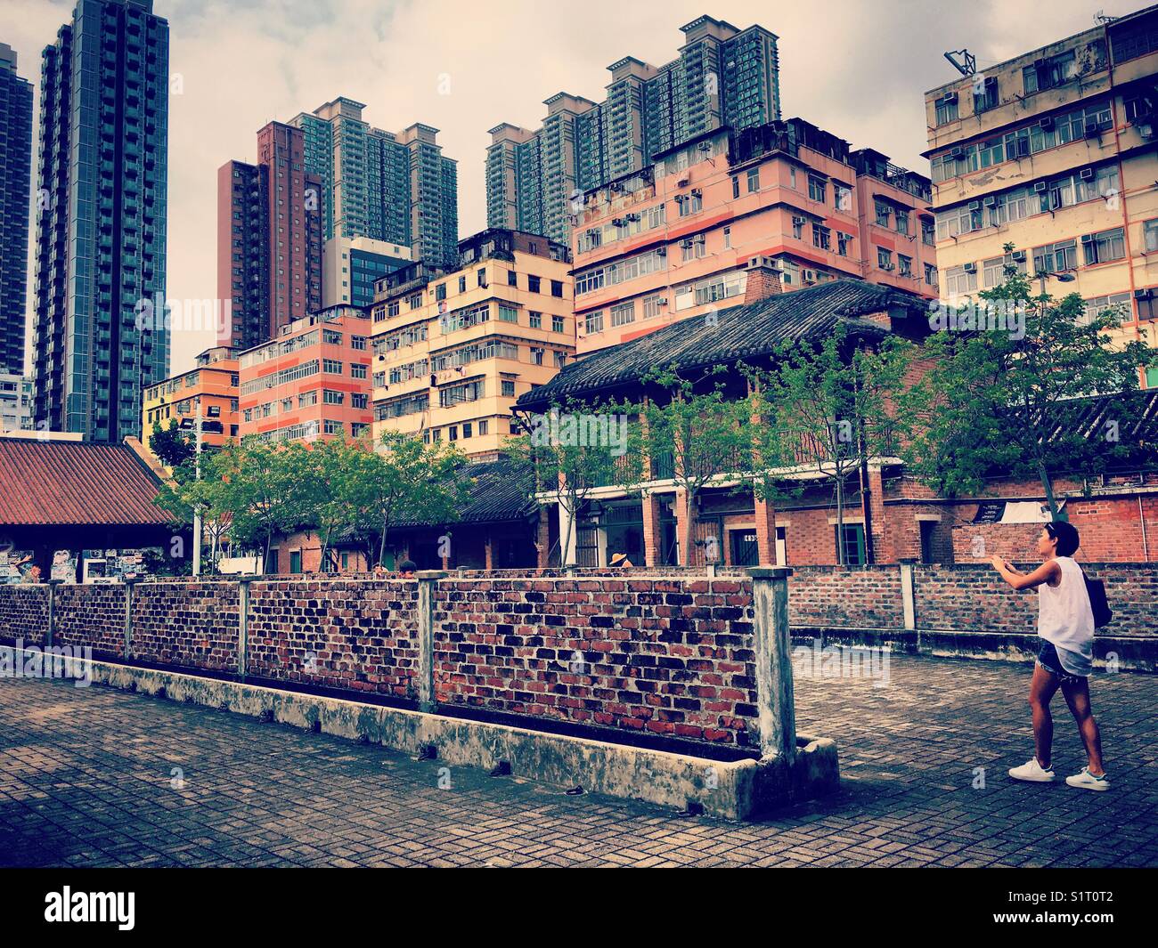 Kowloon district in Hong Kong Stock Photo - Alamy
