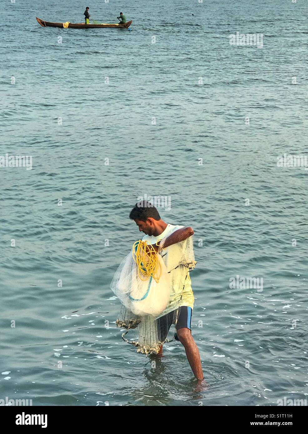 Net toss hi-res stock photography and images - Alamy