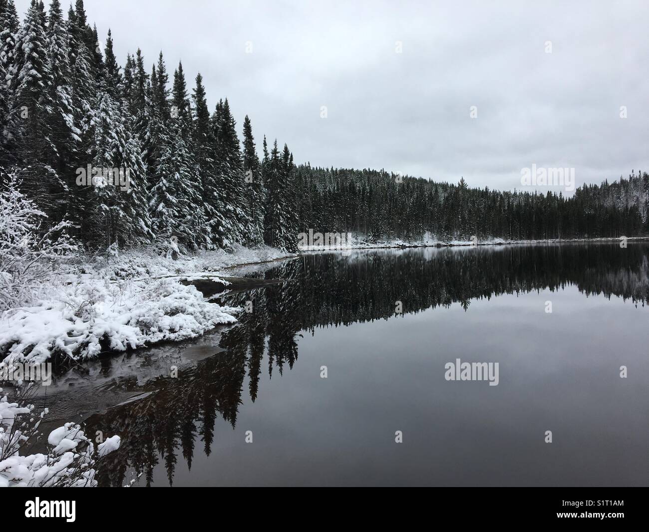 Hiking and walking the trails. Turtle Lake Kenora, Ontario Stock Photo ...