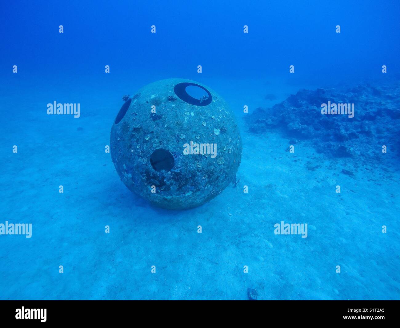 Space capsule wreck Stock Photo - Alamy