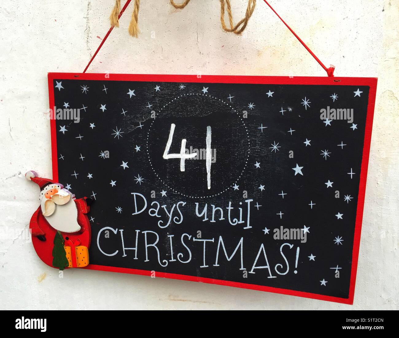 41 days until christmas hi-res stock photography and images - Alamy