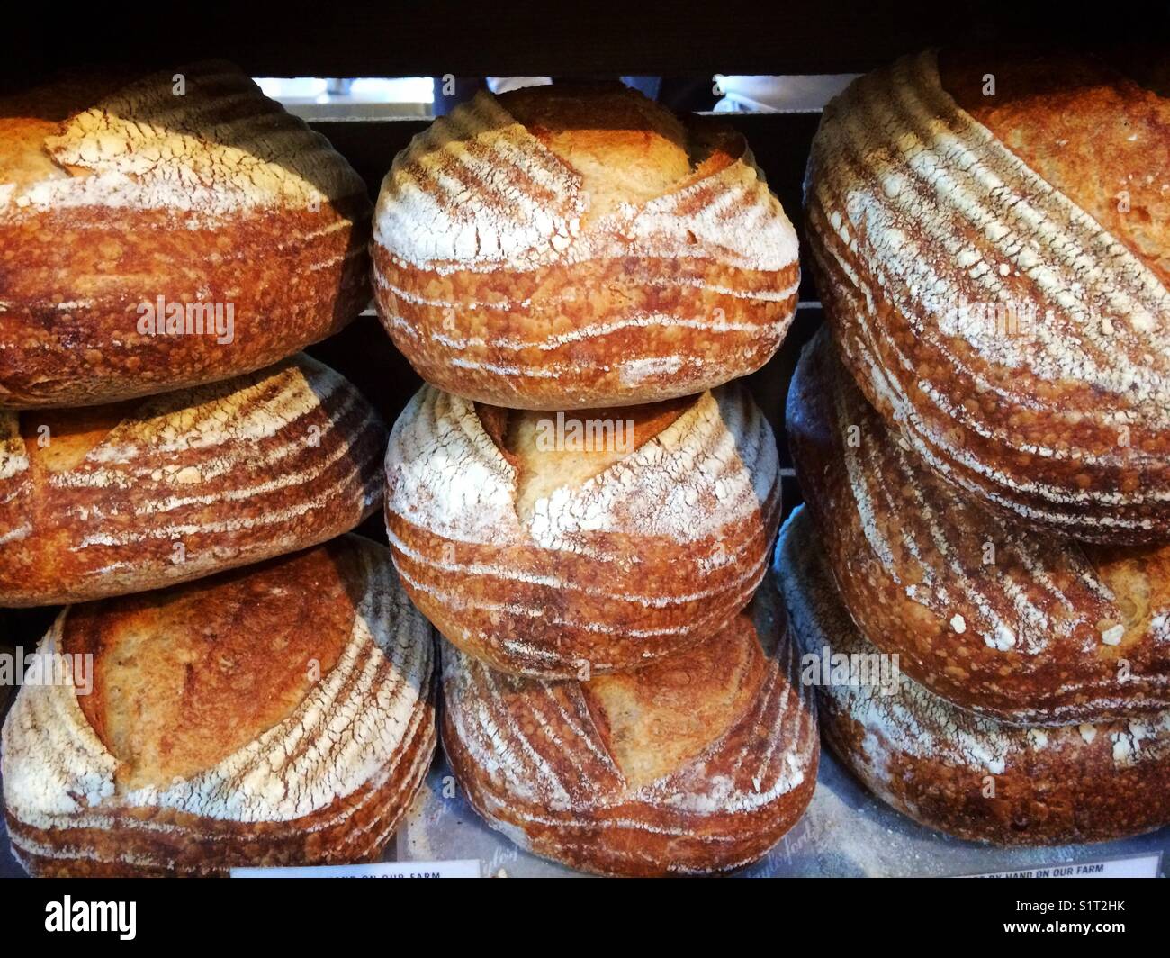 Sourdough bread display hi-res stock photography and images - Alamy