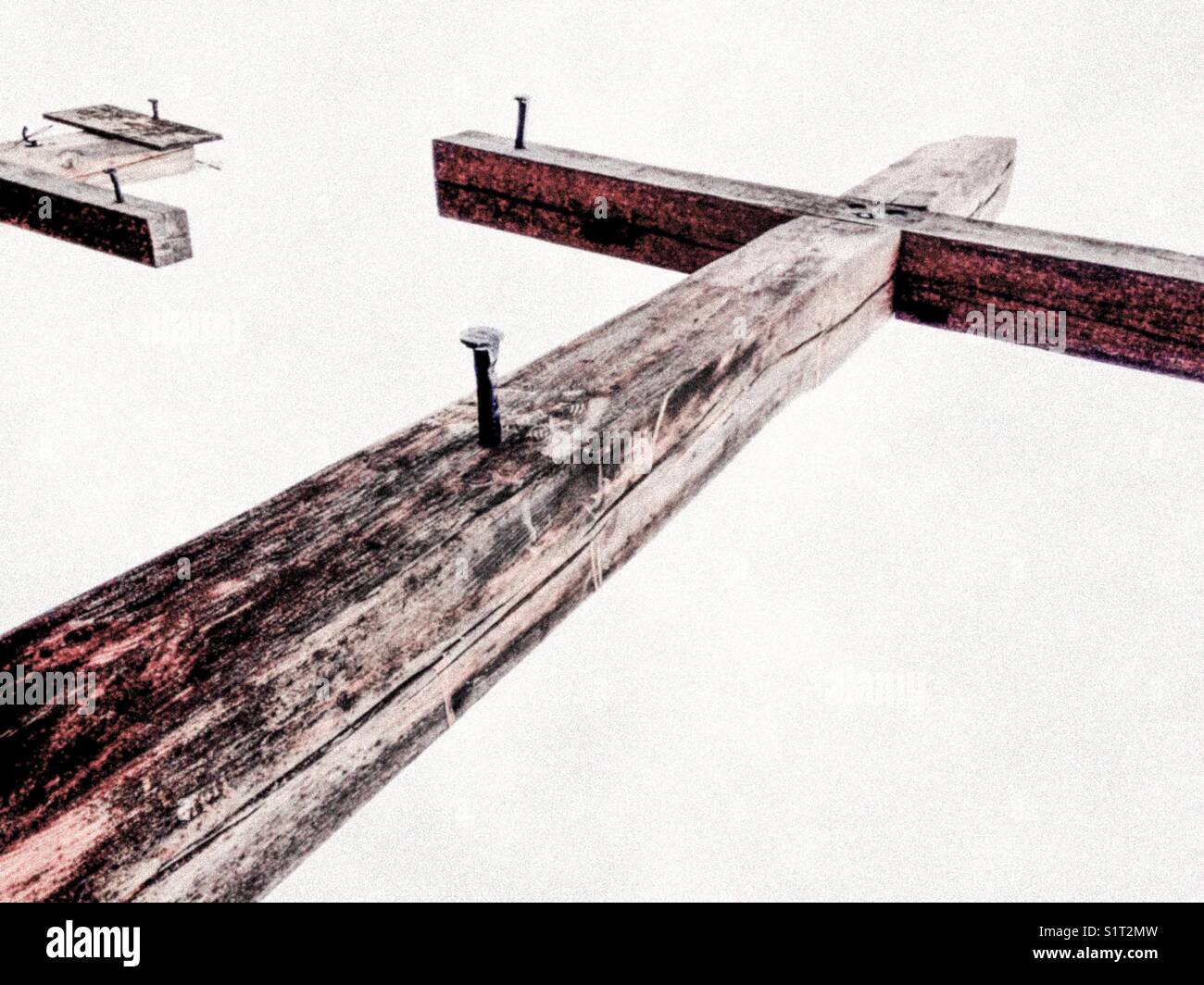 Rustic nails hi-res stock photography and images - Alamy