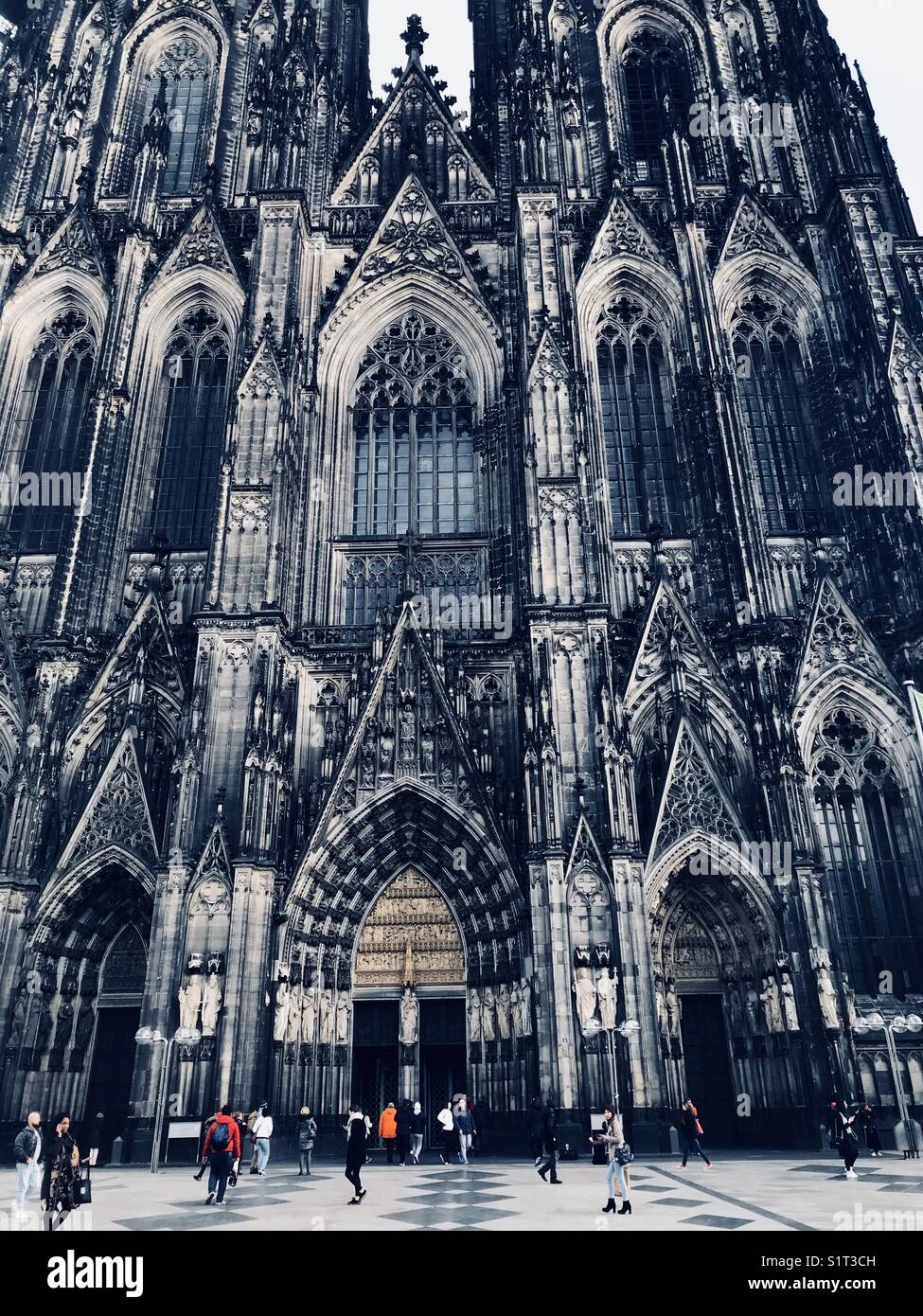 Cologne Cathedral, Roman Catholic cathedral in cologne, Germany Stock ...