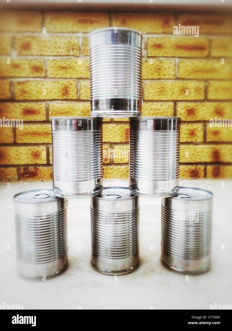 Tins Food Stacked High Resolution Stock Photography and Images - Alamy
