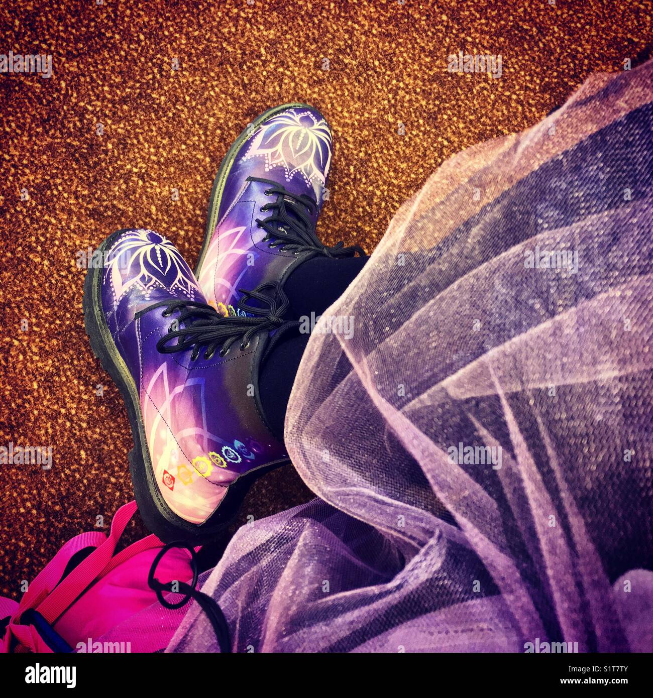 Step into Color Stock Photo - Alamy