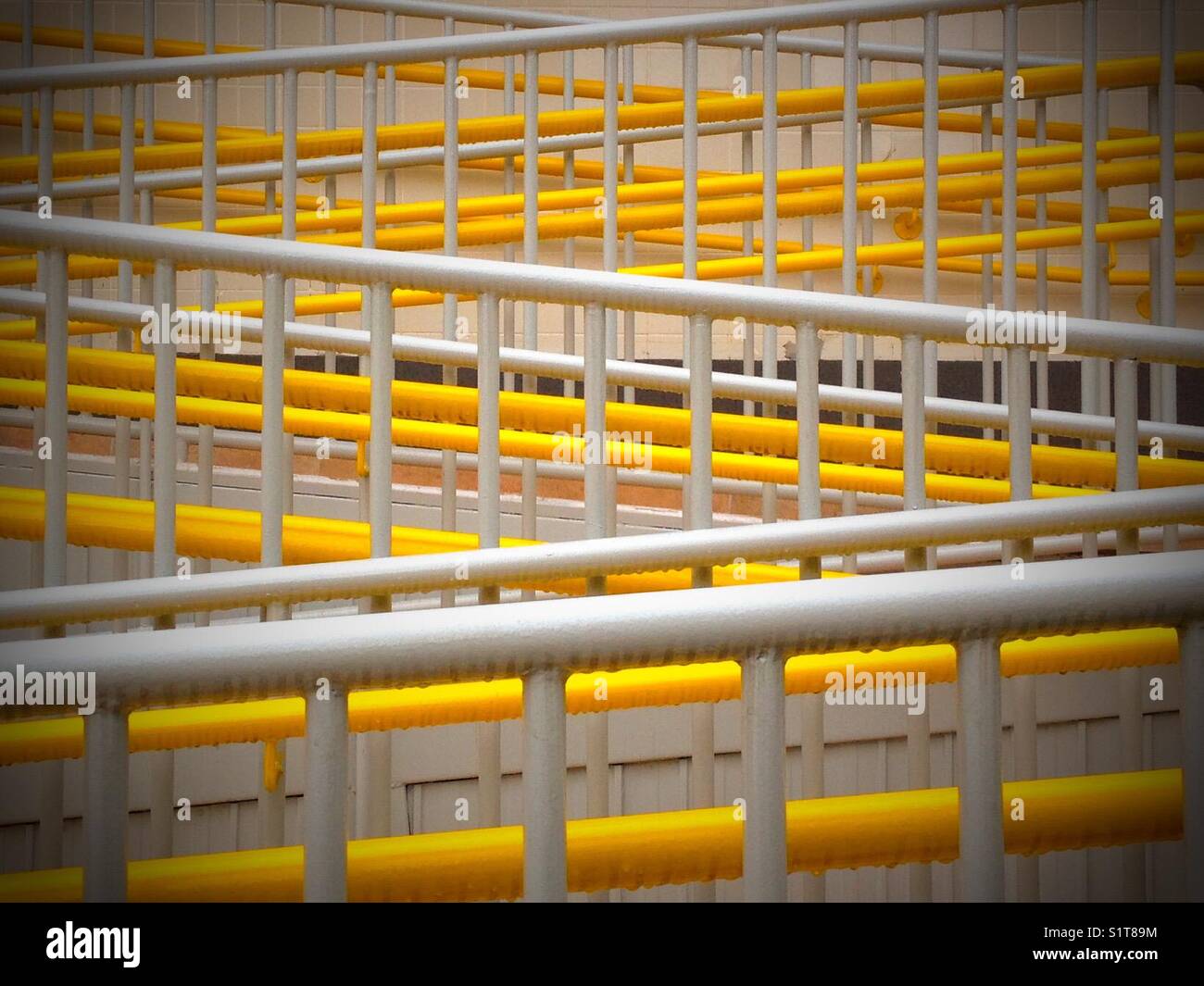 Ramp and railings hi-res stock photography and images - Alamy